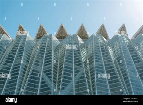 Futuristic Glass Building Exhibiting A Bold Angular Design The Structure S Innovative Use Of