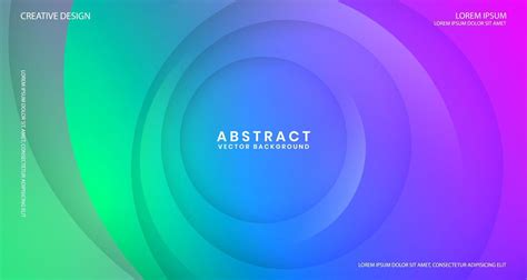 3d Blue Geometric Abstract Background Overlap Layer On Bright Space With Circle Decoration