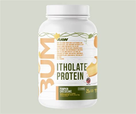 Raw Itholate Protein Welcomes Pumpkin Cheesecake Flavor For Fall Gymfluencers America