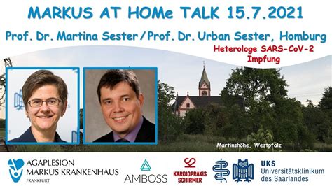 Heterologe Sars Cov 2 Impfungen Prof Martina Sester Und Prof Urban Sester Youtube