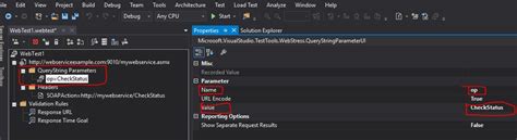 Learning Corner Web Service Test With Visual Studio