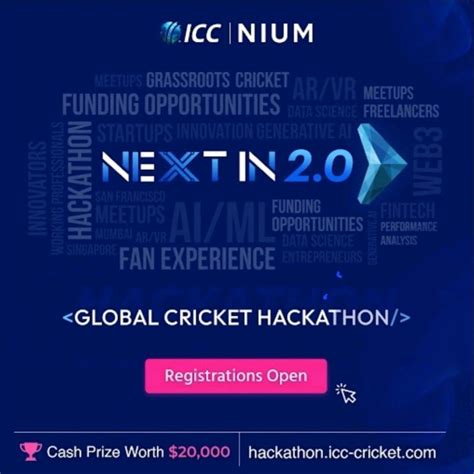 Nishant Rai On Linkedin Iccnextin2 Techinnovation Crickettech