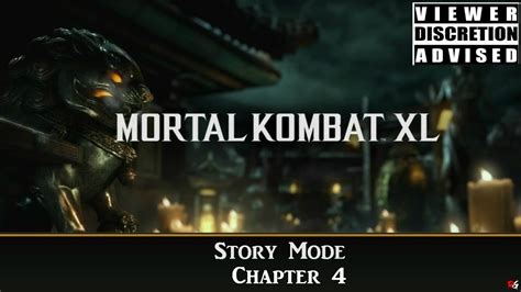 Mortal Kombat Xl Story Mode Chapter 4 Youtube
