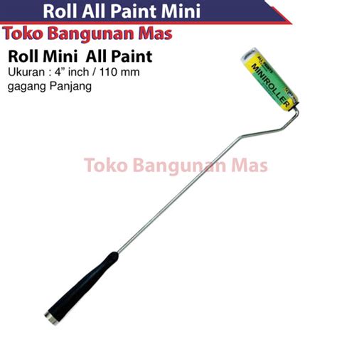 Jual Roll Ace Kecil All Paintroll Cat Minyak Roll Kapal Ace Gagang