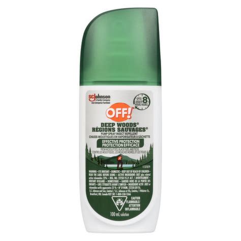 Off Deep Woods Insect Repellent Spray Save On Foods