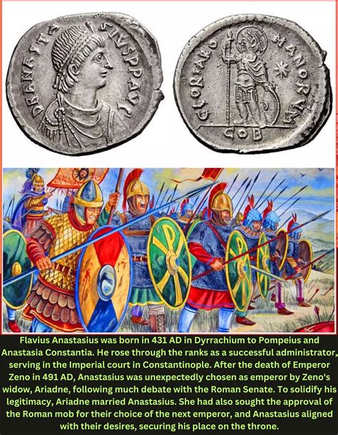 Roman World History Of Emperor Anastasius Flavius Facebook