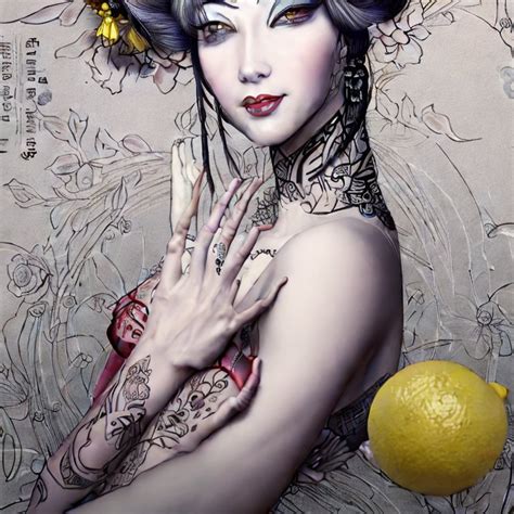 Stabilityaistable Diffusion · Real Beautiful Portrait Of Geisha With