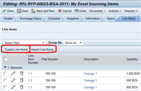 Driving Rfx Process Using Microsoft Excel In Sap S Sap Community