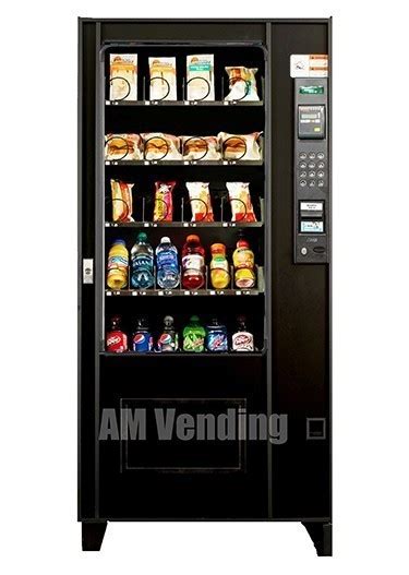 Refurbished Ams 35 Bottle And Food Combo Vending Machine