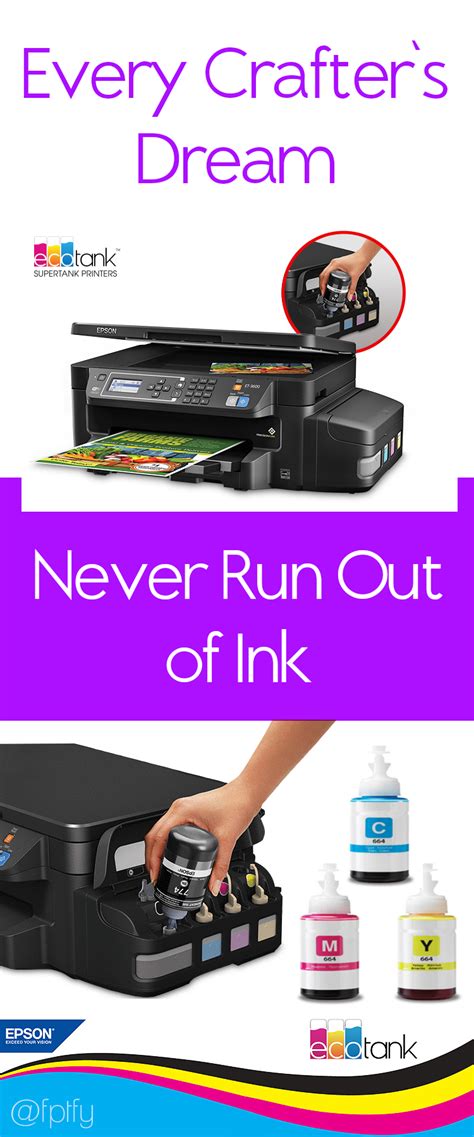 Epson Ecotank Printer Never Run Out Of Ink