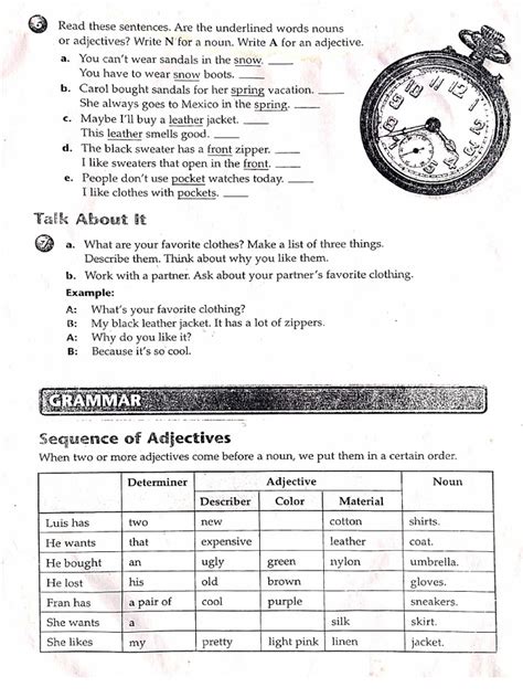 Sequence Of Adjectives Pdf