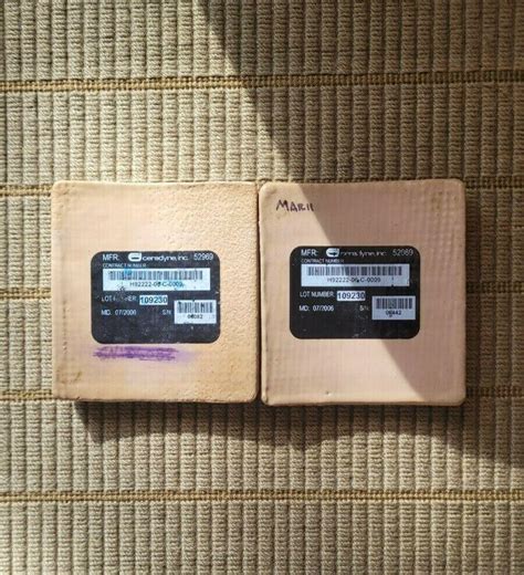 Msap 6x6 Side Ballistic Body Armor Plates 3873105185