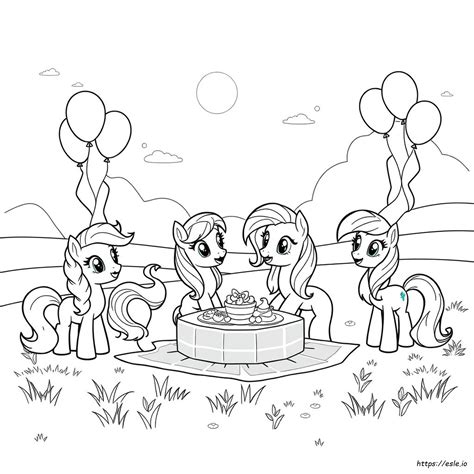 Mlp Gen 5 Värityskuvat