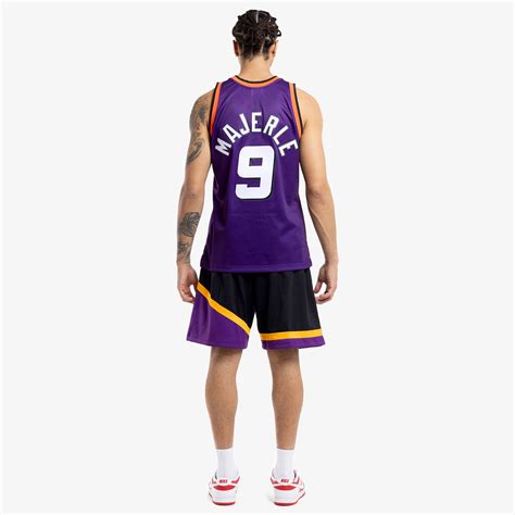Dan Majerle Phoenix Suns 92 93 Hwc Swingman Jersey Purple Throwback