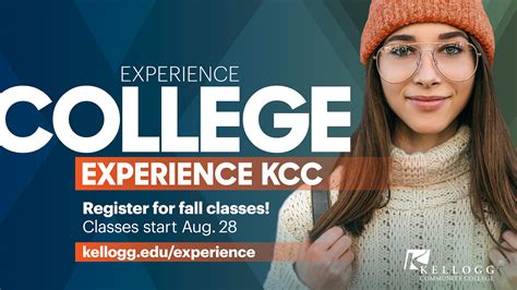 Fall Semester Registration Is Open Now At Kellogg Community College
