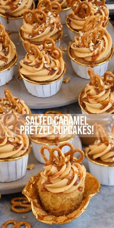 Salted Caramel Pretzel Cupcakes Janes Patisserie