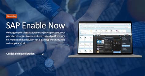 Sap Enable Now Mybrand Sap And Outsystems Dienstverlener