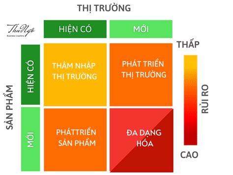Ma trận Ansoff phát triển thị trường sản phẩm Coach Thu Ngô