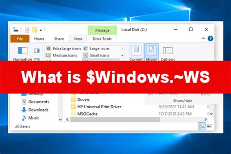 Windows~ws What Is It And Is It Safe To Delete Answered Minitool Partition Wizard