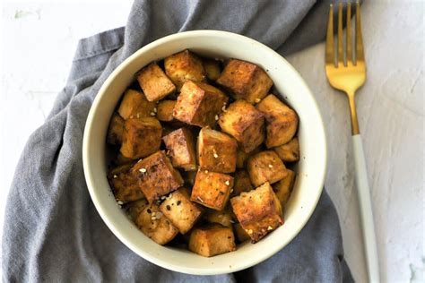 Our Crispy Air Fried Tofu Offers Incredible Taste And Texture