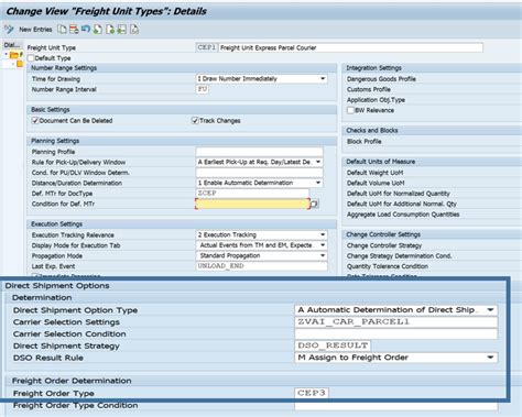 Sap S4hana 1909 Tm Parcel Shipment Sap Community