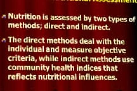 Methods Of Nutritional Assessmentpdf