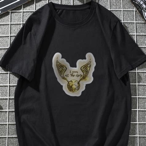 Camiseta Harry Potter Preta 100algodão I Open At The Close Hogwarts