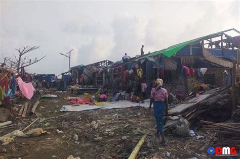 စစ်တွေတွင် မုန်တိုင်းကြောင့် မွတ်ဆလင် ၁၀၀ ကျော်ခန့် သေဆုံး နိုင