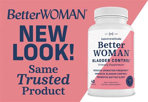 Betterwoman Bladder Control Supplement For Women Helps To Reduce Bath