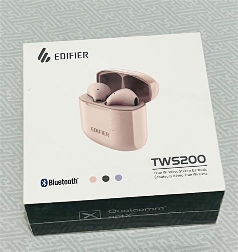 Edifier Bluetooth Earbud Noise Reduction Wireless Pink Sealed Audio