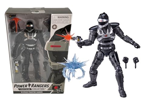 Power Rangers Lightning Collection In Space Phantom Ranger Action