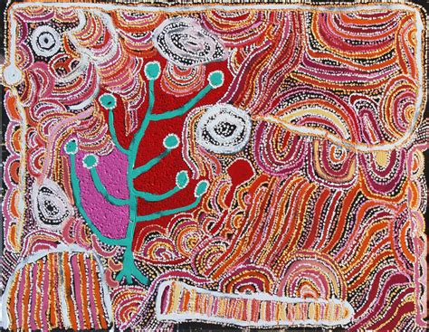 Daisy Barney Kapata Bush Plum 2022 Short St Gallery