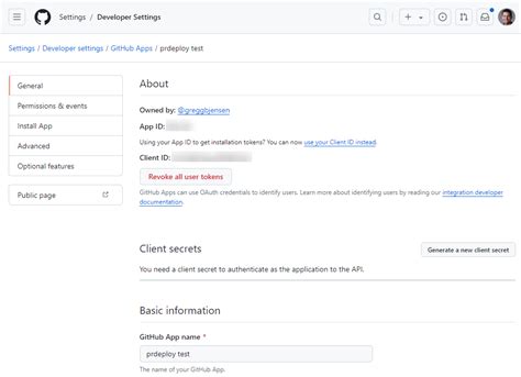 GitHub App Prdeploy