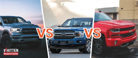 Ram Vs Ford Vs Chevy Truck Manufacturer Comparison