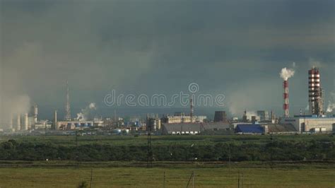 Oil And Gas Refinery Plant Stock Footage Video Of Tower 350474252