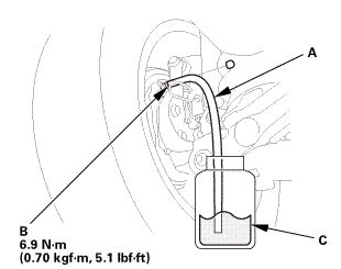 Honda Civic Service Manual Vsa Modulator Control Unit Removal And