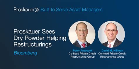 Matthew Levy On Linkedin Proskauer Sees Dry Powder Helping