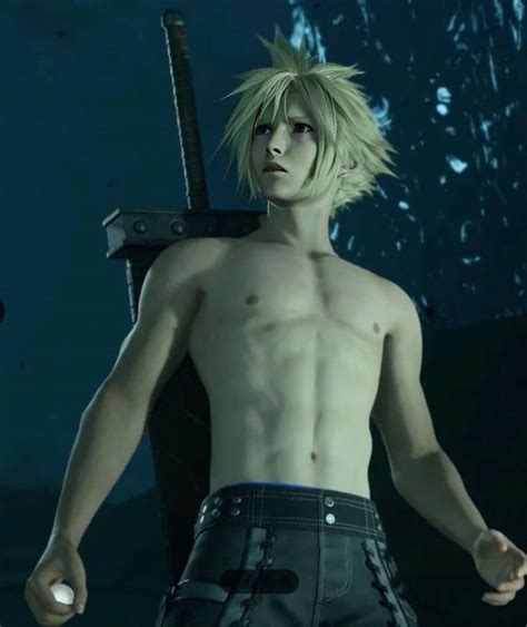 Cloud In His Yummy Attire 🤭 Final Fantasy Cloud Strife Final Fantasy Cloud Final Fantasy Vii