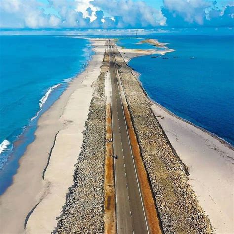 Dhanushkodi Beach In Rameshwaram Is The Last Road In India 😲😲😲😲 Follow