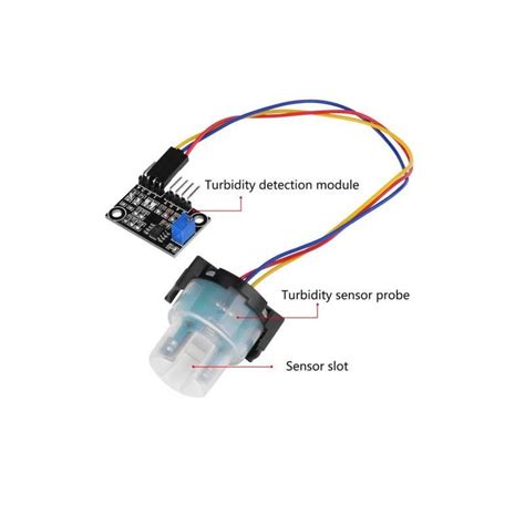 Turbidity Sensor Suspended Turbidity Value Detection Module Kit Robo Nepal