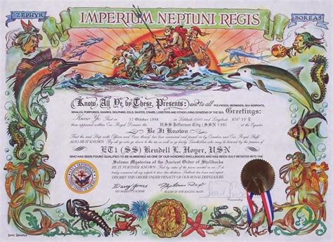 Pollywog Or Shellback The Navys Line Crossing Ceremony Maiden On The Midway