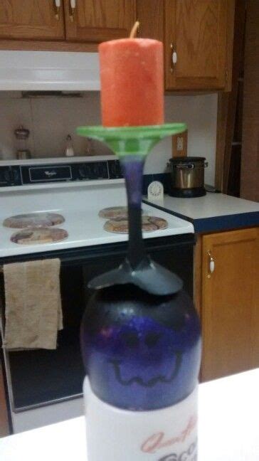 Halloween Witch Candle Holder