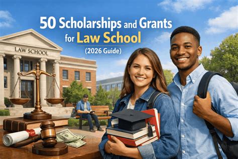 50 Scholarships And Grants For Law School 2026 Guide