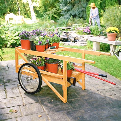 Wooden Carts With Wheels How To Build A Diy Wooden Cart With Wheels