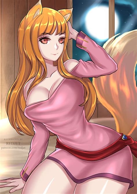 Holo Spice And Wolf By Redjet00 On Deviantart