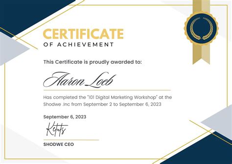 Free Printable Customizable Workshop Certificate Templates Canva For