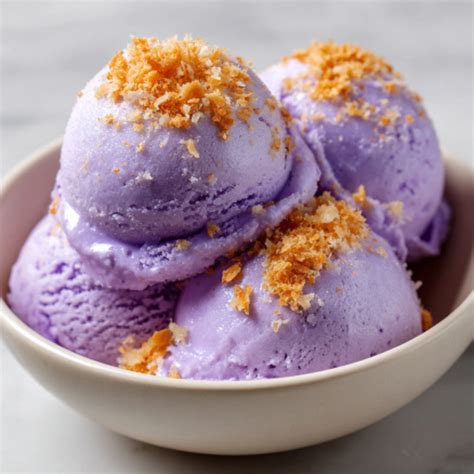 Ube Ice Cream