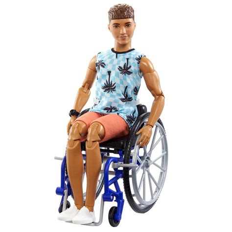 Barbie Fashionistas Ken Doll With Wheelchair And Ramp