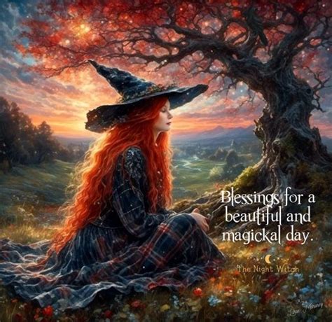 Witch Blessings Happy Witches Autumn Magic Witch Good Morning Witches