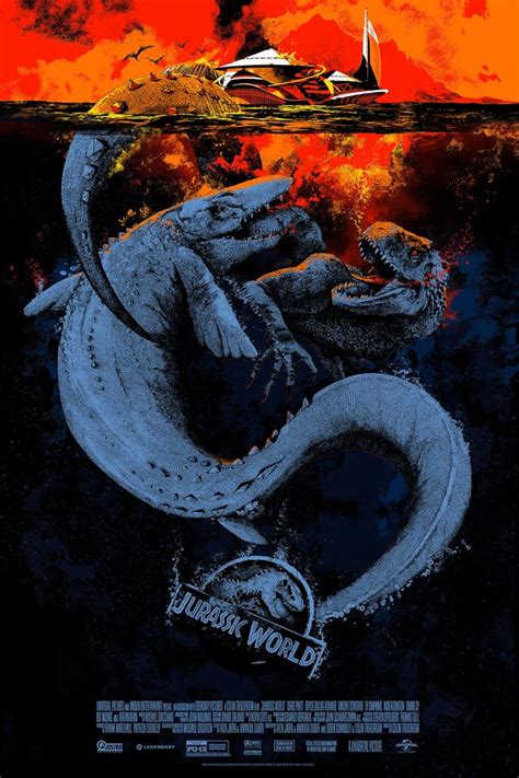 Mondo Closes San Diego Comic Con With Exclusive Jurassic World Poster